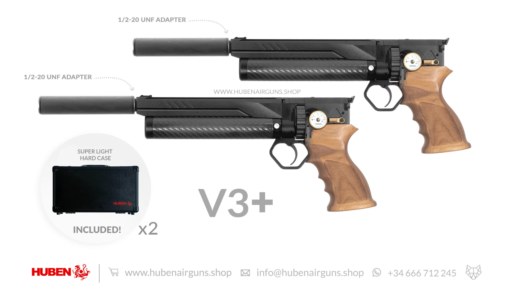 Huben · Pistol GK1 (V1) · Cal .22 (5.5mm) - HUBEN AIRGUNS SHOP