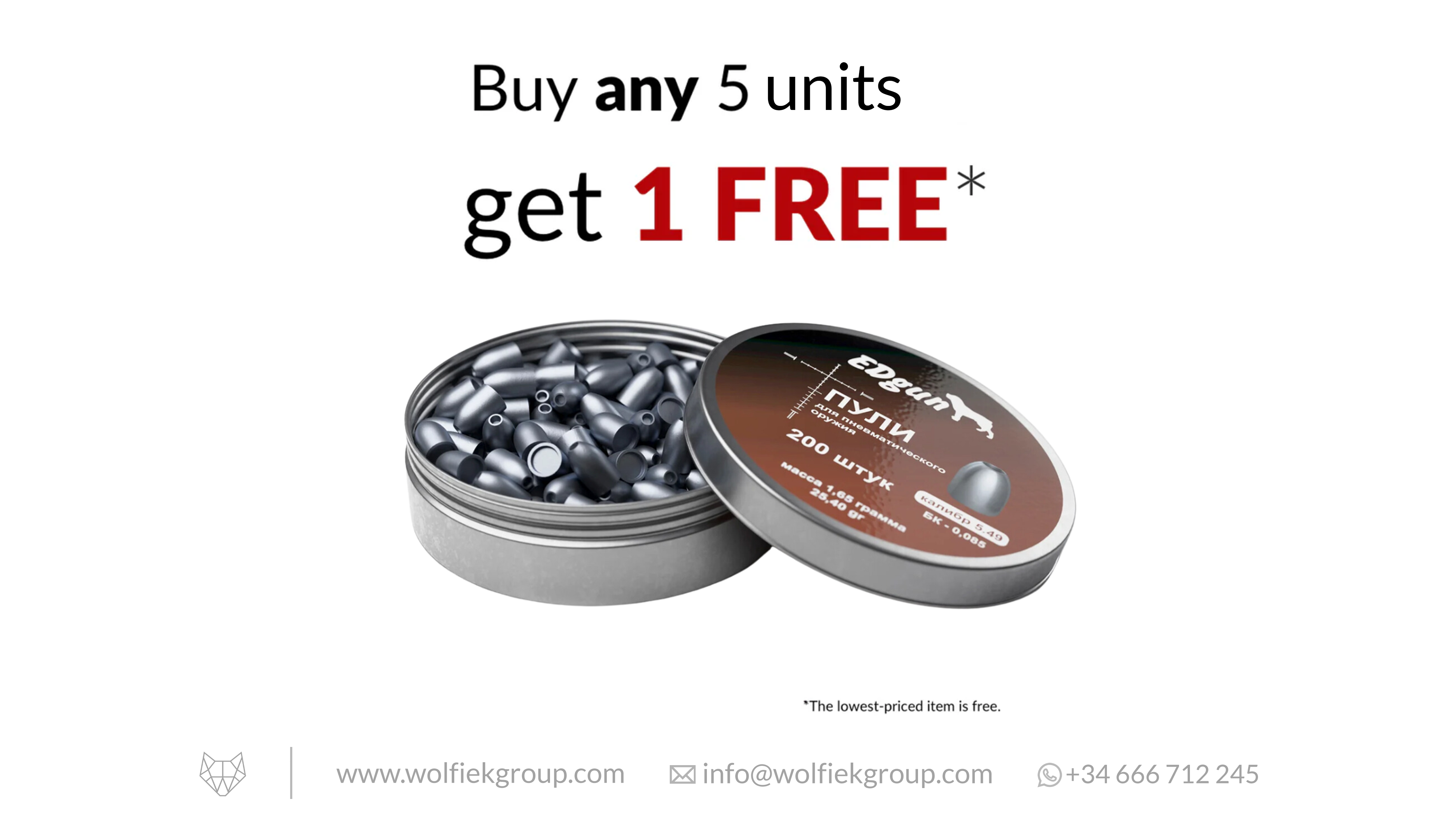 EDgun Hades Pellets - Cal .216/.217 (1.65g) | Huben