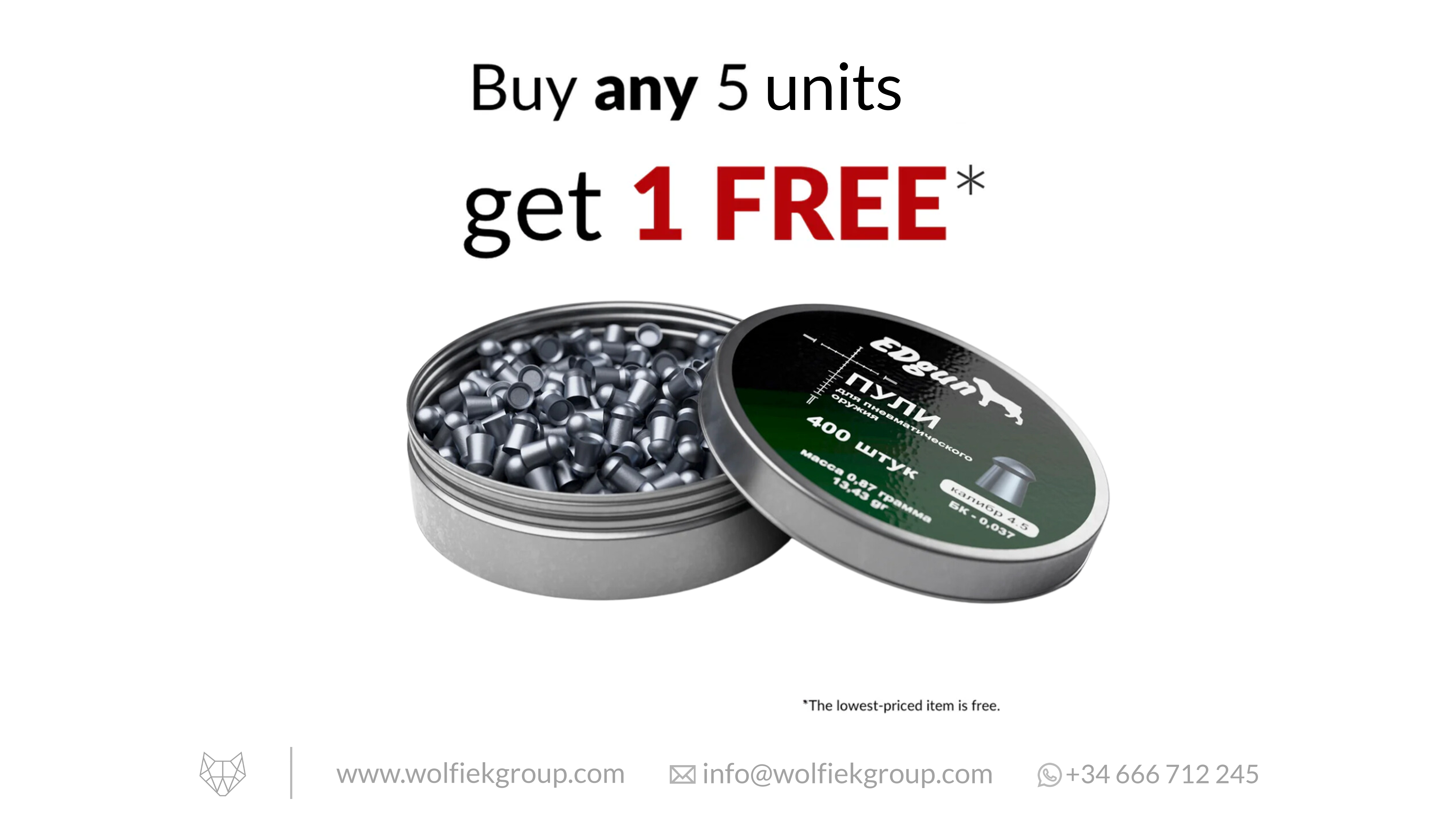 EDgun Premium Airgun Pellets - .177 Caliber (0.87g) | Huben – HUBEN ...