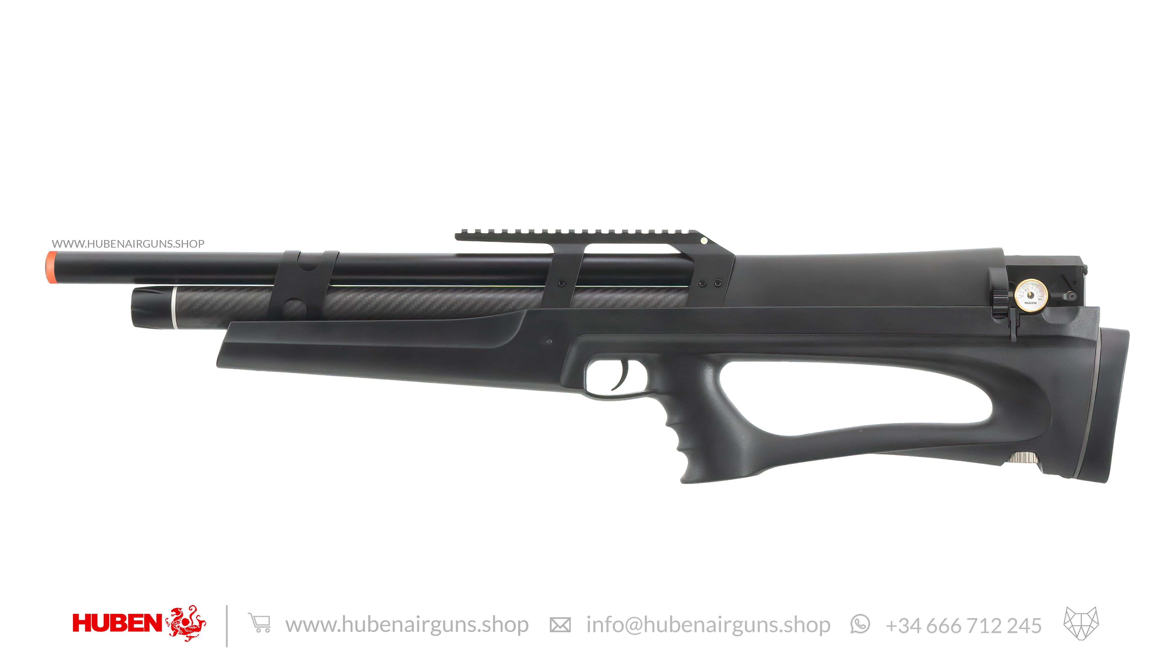 Huben K1 .25 Caliber Semi Auto Air Rifle | Huben