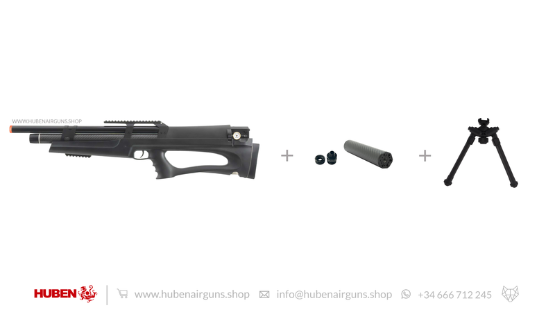 Huben K1 .25 Caliber Semi Auto Air Rifle | Huben